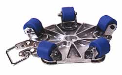 クリーン環境用重量物運搬ローラー／品番 M1147L-25D 新製品情報株式会社シロ産業