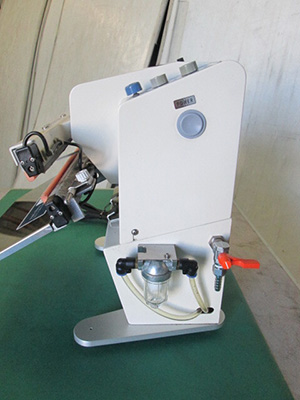 中古卓上真空脱気ガス充填シーラー（上下加熱タイプ）/V-301G-10WK/Z-01028-7 | シロ産業